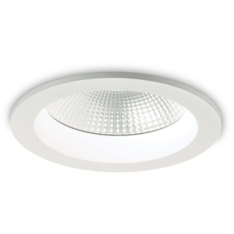 White BASIC recessed spotlight
