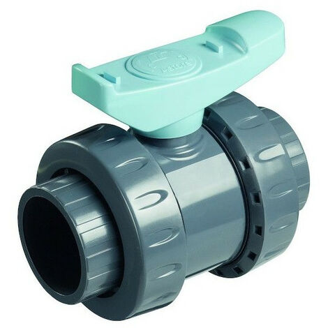 Vanne PVC PN16 à coller - Diamètre : Ø 50 mm