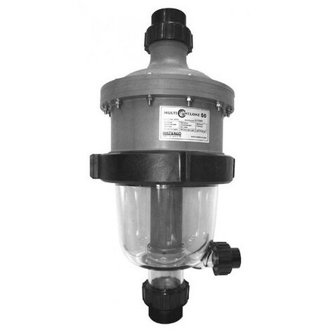 Préfiltre multicyclone Waterco - Modèle: Multicyclone, MC12 50 mm, 1,5''