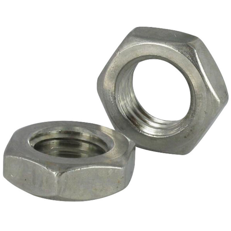 Ecrou Hexagonal HU Pas à gauche M20 Inox A2-25 pièces