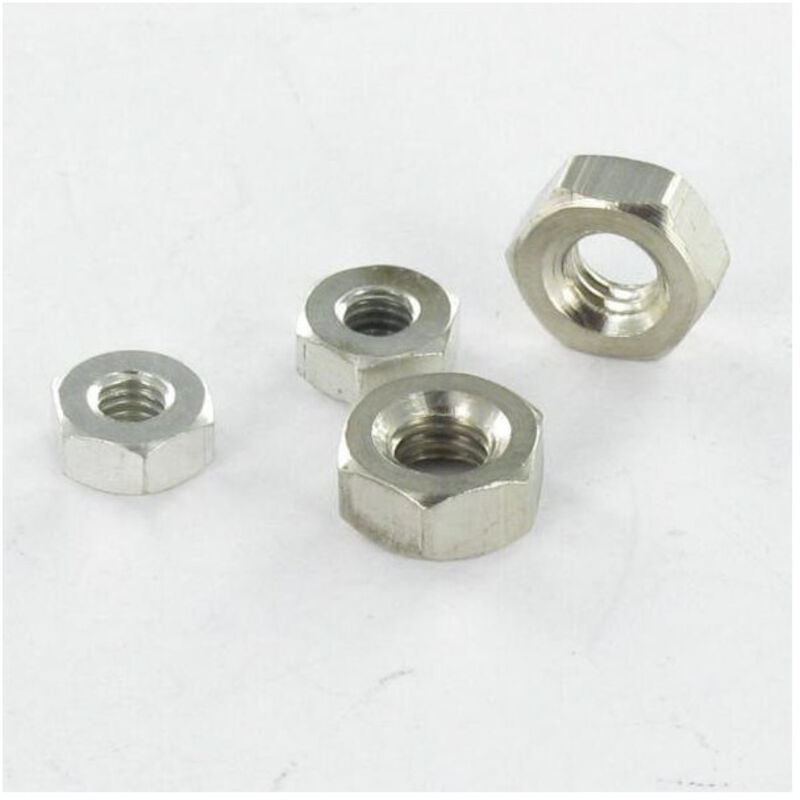 Ecrou Laiton nickelé Hexagonal HU M5-1 pièce