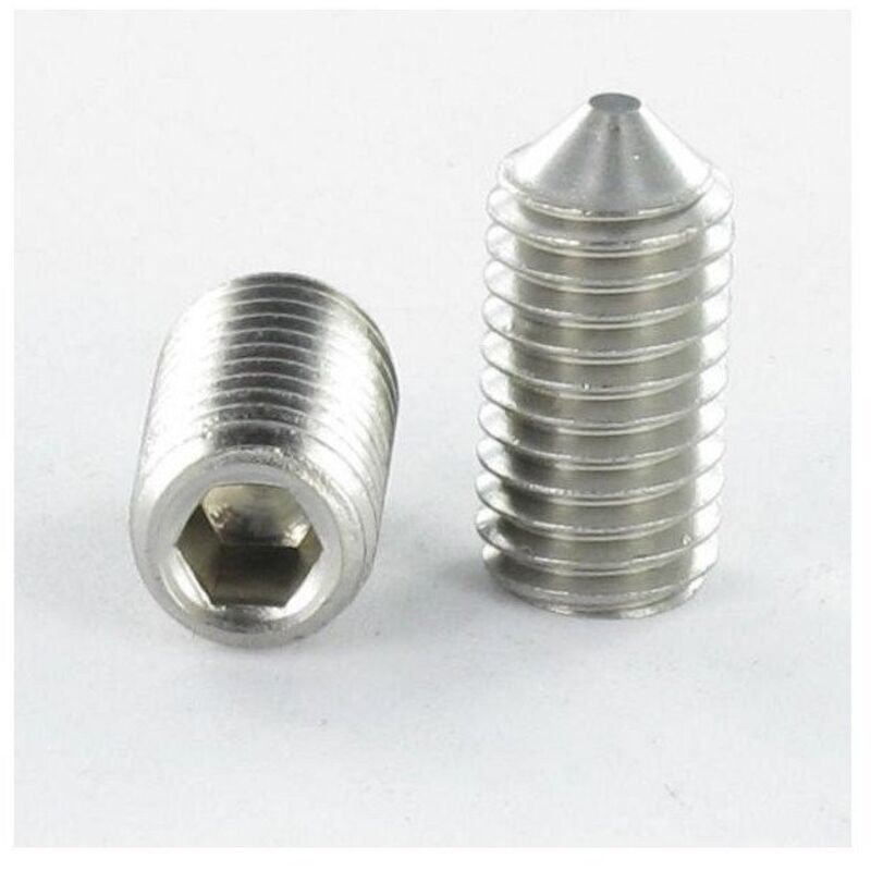 Vis métaux Sans tête six pans creux (sthc) Clé de 5 HC5 M10X16 Bout ...