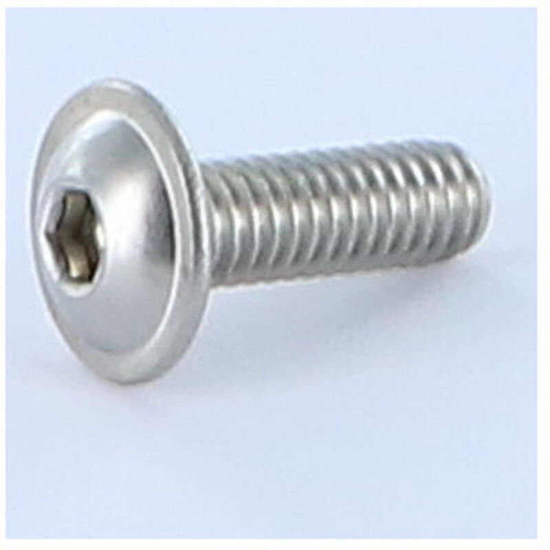 Vis métaux BHC (Tête Bombée Hexagonal creux) Embase collerette M4X8 Clé ...