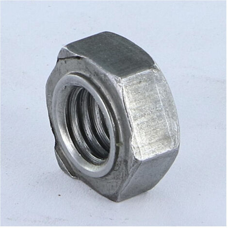 Écrou hexagonale à souder M14 Acier brut-1 pièce