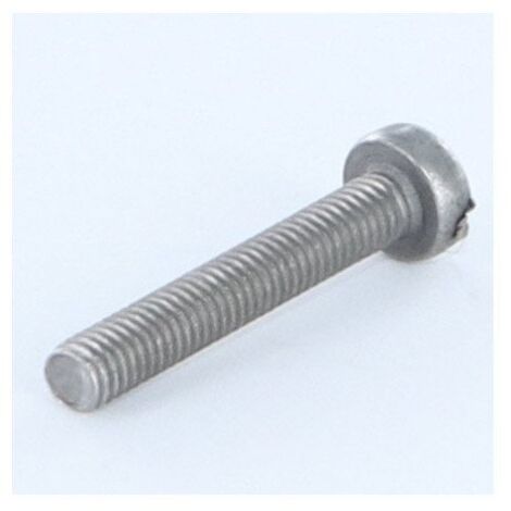 Vis métaux Tête cylindrique TC Fendue M2.5X10 Acier brut-1 pièce