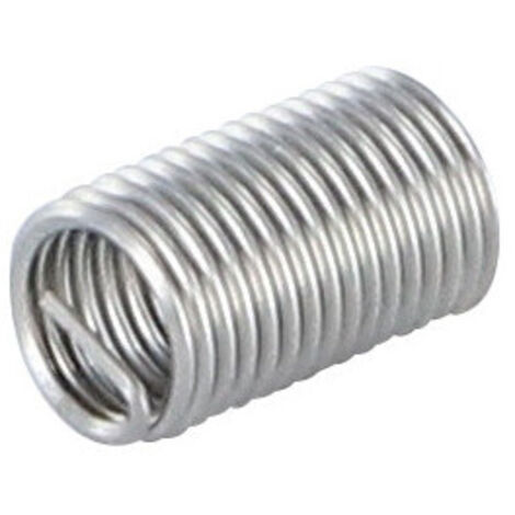 Filet rapporté M10X30 Pas fin Pas de 100 Inox-1 pièce