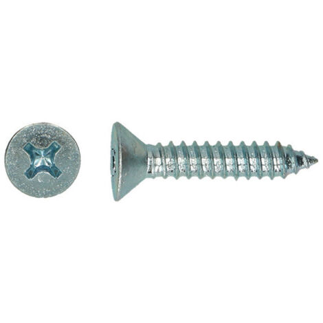 Vis tôle Tête fraisée Phillips n° 3 5.5X19 Acier zingué-1 pièce