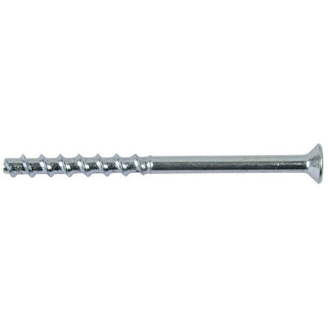 Vis béton Tête fraisée TF TORX 6X100 Acier zingué-30 pièces