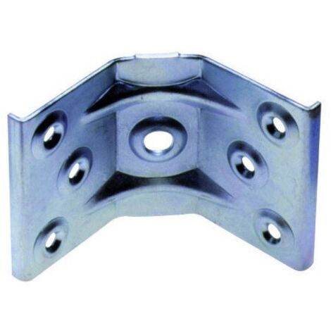 FERRURE De TABLE 7 Trous à RABAT Acier zingué-1 pièce