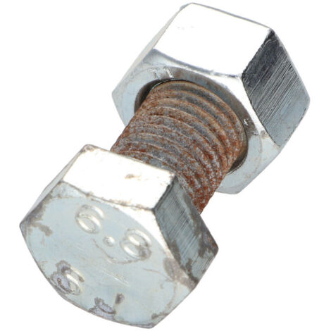 Boulon (vendu avec Ecrou) Tête hexagonale TH M16X35 Acier zingué ...