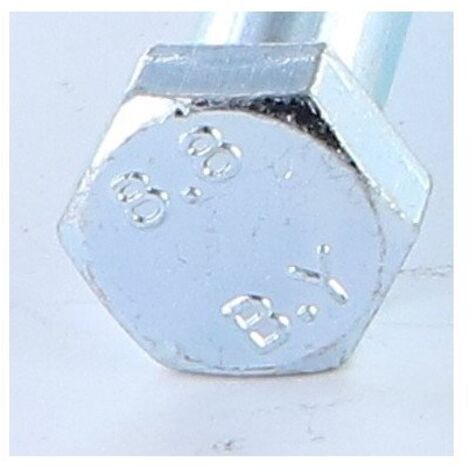 Corps de boulon filetage partiel Tête hexagonale TH M12X60 Classe 8.8 Acier zingué-1 pièce