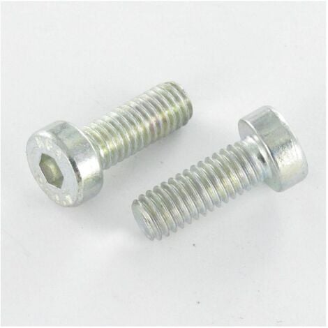 Vis métaux CHC BTR Clé de 7 HC7 M10X30 Filetée sur 26 Classe 10.9 Tête basse Acier zingué-1 pièce