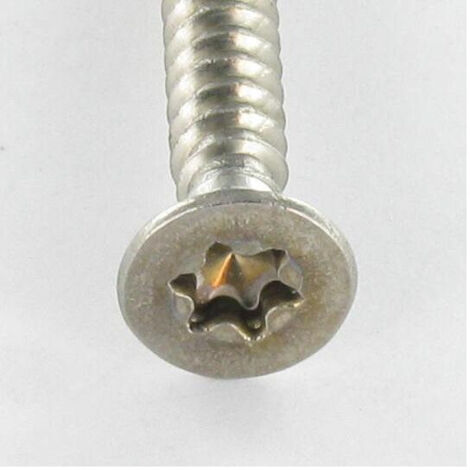 Vis tôle Tête fraisée 4.8X45 Inox A2 TORX T25-1 pièce