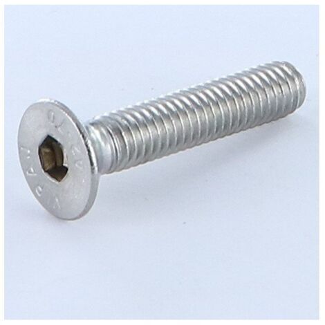 Vis métaux Inox A2 FHC tête fraisée empreinte hexagonale creuse Clé de 4 HC4 M6X35 Filetage ...