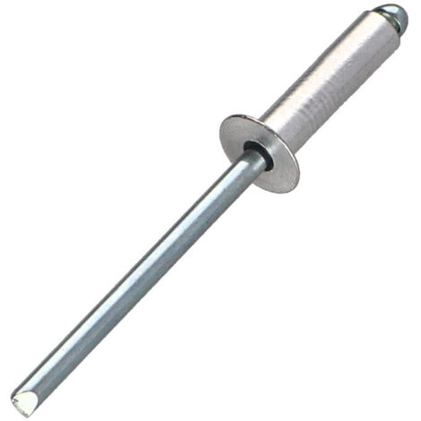 Rivet aveugle Aluminium Tige acier 2.4X8 Epaisseur de serrage 4 à 6 ...