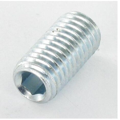 Vis métaux Sans tête six pans creux (sthc) Clé de 5 HC5 M10X10 Bout plat Acier zingué-1 pièce