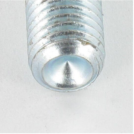 Vis métaux Sans tête six pans creux (sthc) Clé de 5 HC5 M10X10 Bout cuvette Acier zingué-1 piece