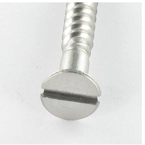 Vis bois Inox A2 Tête fraisée TF Fendue 4.5X35-1 pièce