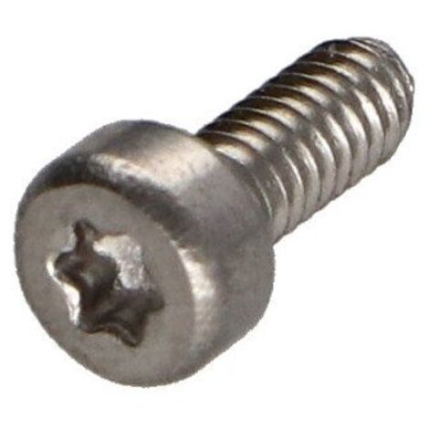Vis métaux Tête cylindrique TC TORX T8 Inox A2 M2.5X8 Filetage total-1 piece