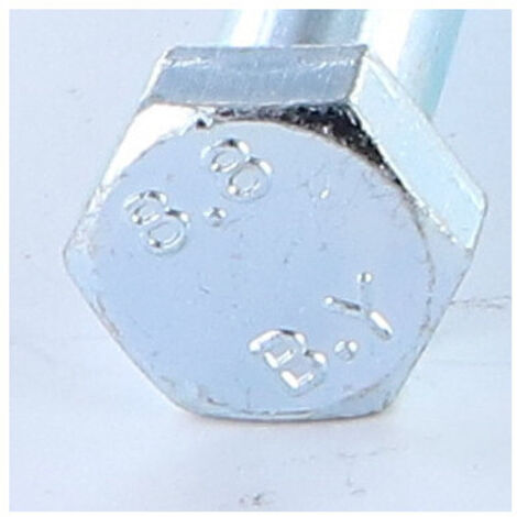 Corps de boulon filetage partiel Tête hexagonale TH M16X60 Classe 8.8 ...