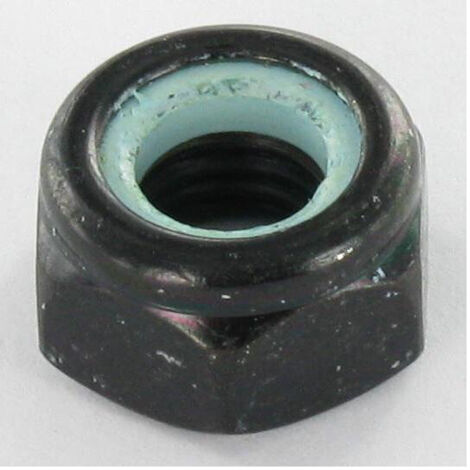 Ecrou frein M6 Acier zingué noir
