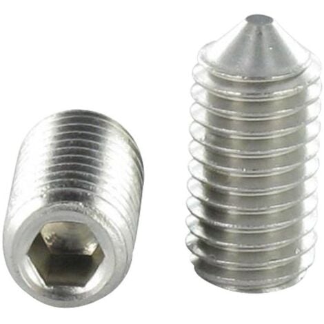 Vis métaux Inox A2 Sans tête six pans creux (sthc) Clé de 1.5 HC1.5 ...