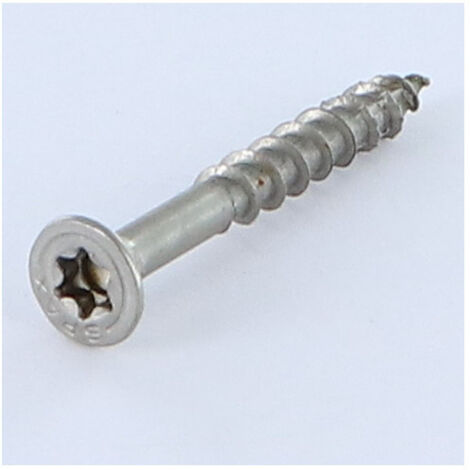 Spax T-STAR PLUS Tête fraisée TF TORX T30 Inox A2 6X60 Filetée sur 37 ...