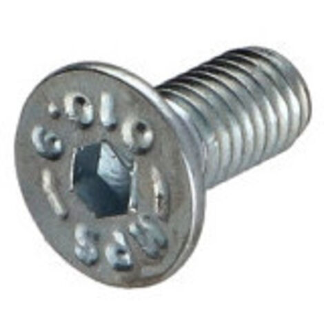 Vis métaux FHC tête fraisée empreinte hexagonale creuse Clé de 5 HC5 M8X20 Filetage total Classe ...