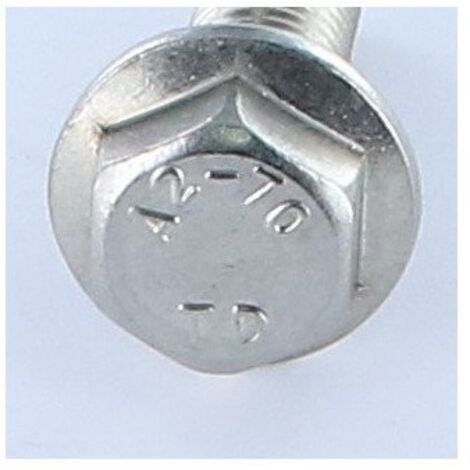 Vis métaux Tête hexagonale TH Embase lisse M10X30 Inox A2-1 piece