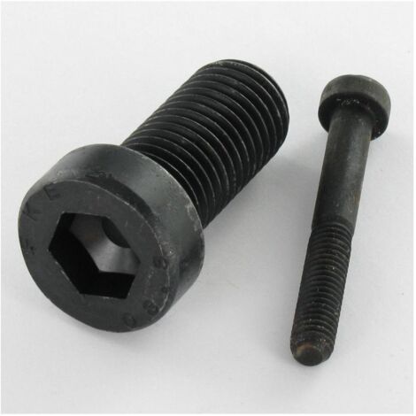 Vis métaux CHC BTR Tête basse M10X20 Filetage total Clé de 7 HC7 Classe 8.8 Acier zingué-200 pièces