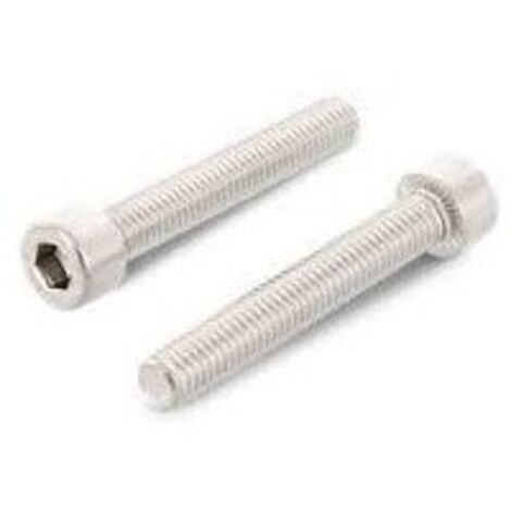 Vis Métaux CHC BTR Cranté Inox A2 Filetage total Clé de 6 HC6 M8X35-30 pièces