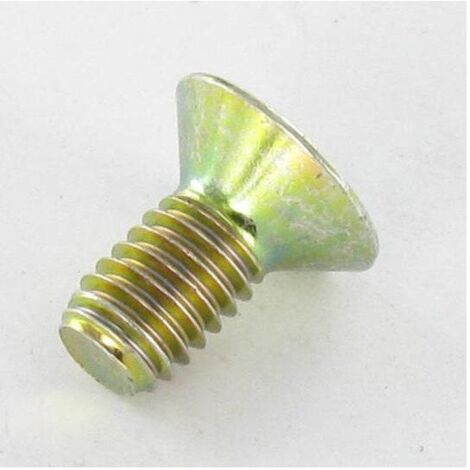 Vis métaux FHC tête fraisée empreinte hexagonale creuse M4X8 Filetage ...
