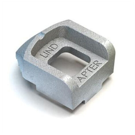 CRAPAUD LINDAPTER Type à COURT M16 Acier zingué-1 pièce