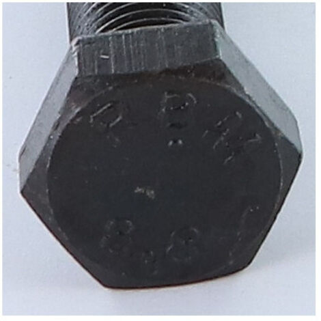 Vis métaux Tête hexagonale TH M18X50 Classe 8.8 Acier brut-1 pièce
