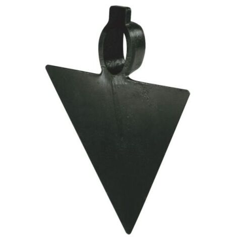 IDEAL Grattoir pointu, forgé, il ovale, noir - 30401250