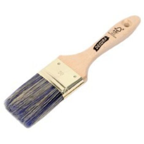 Decora Pinceau plat en acrylique FSC (calibre 9, virole en laiton) - 805150