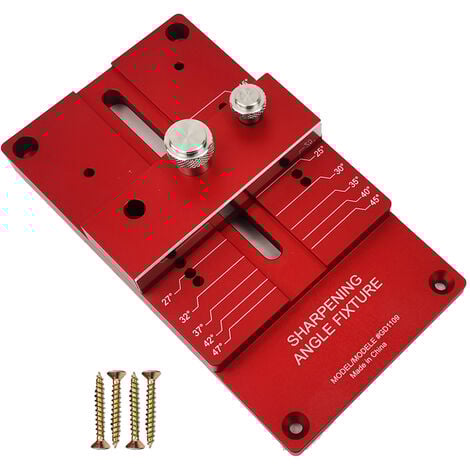 Mohoo Schärfwinkelaufsatz aus Aluminiumlegierung für Holzmeißel Hasaki