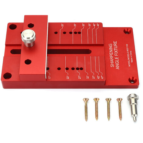 Mohoo Schärfwinkelaufsatz aus Aluminiumlegierung für Holzmeißel Hasaki