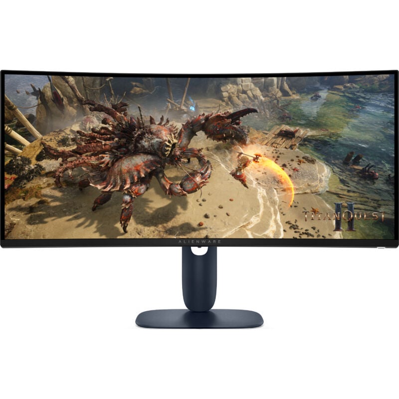 DELL Alienware AW3425DWM 86,4cm (34") WQHD VA Curved Gaming Monitor 21: ...