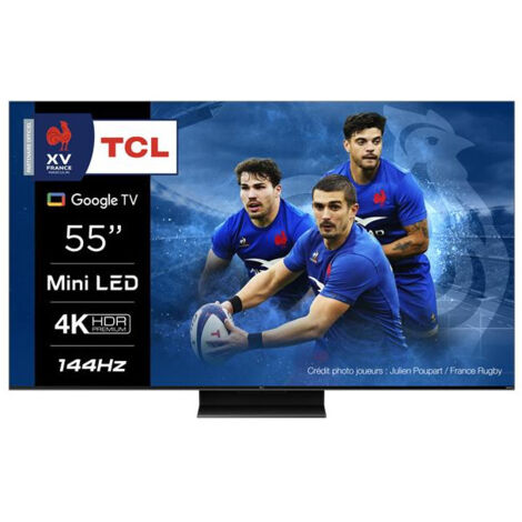 TCL C80 Series 55C809 TV 139,7 cm (55) 4K Ultra HD Smart TV Wifi Noir