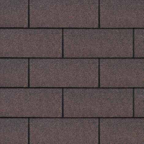 Bardeaux bitumineux TRIO, couleur marron - bitume toiture 3 m2 ...
