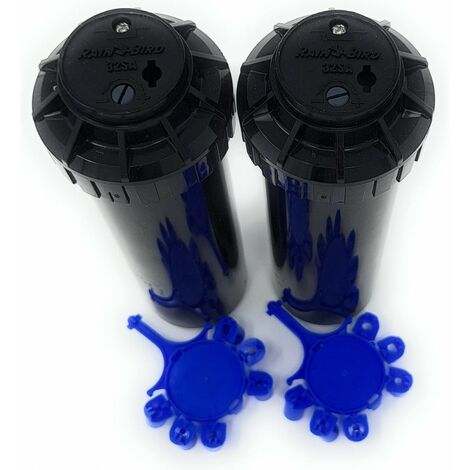 Lot de 2 Arroseur Rain Bird 3504-PC. Turbine portée de 4,6 à 10,7 ...