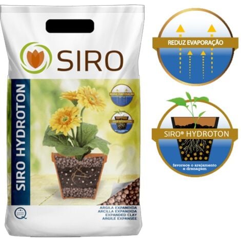 Billes d'argile Argile Expansée Organique pour Plantes 45L. Terrain ...