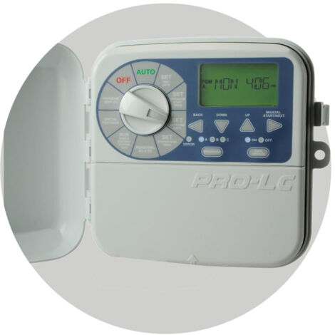 Programmateur d'irrigation PRO-LC 4 stations extérieur K-Rain Minuterie d'irrigation électrique ...