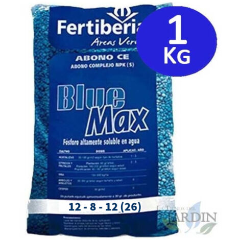 Engrais complexe Blue Max 12-8-12 de 1 kg Action rapide Haute ...