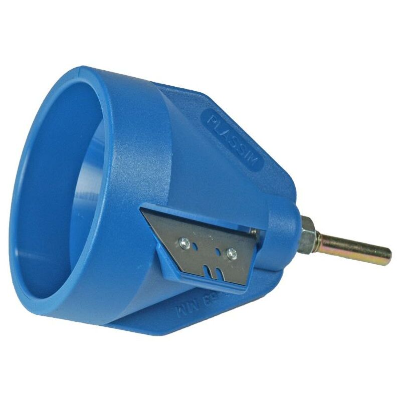 PE-Rohr Entgrater mit Bohrmaschinenanschluss 16-63mm