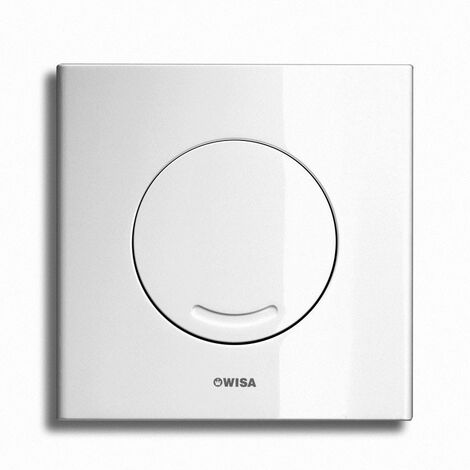 WISA XS Urinal Vorwand-Element inkl. NIL Druckspüler + Platte, Komplett-Set