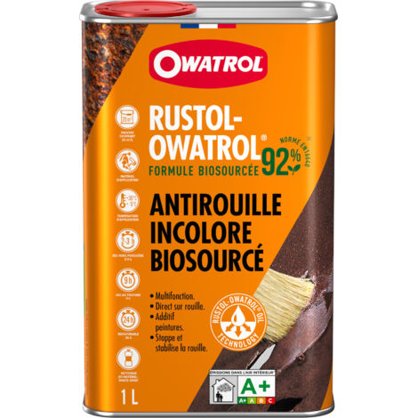 Antirouille biosourcé incolore Owatrol RUSTOL-OWATROL® 92 BIOSOURCÉ ...