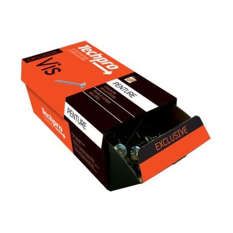 Vis penture tête ronde large Torx - 6x60 mm - Boite de 100