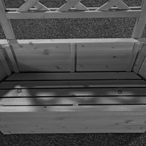 Arco di rose Melko con fioriera bianca ad arco da giardino con ...